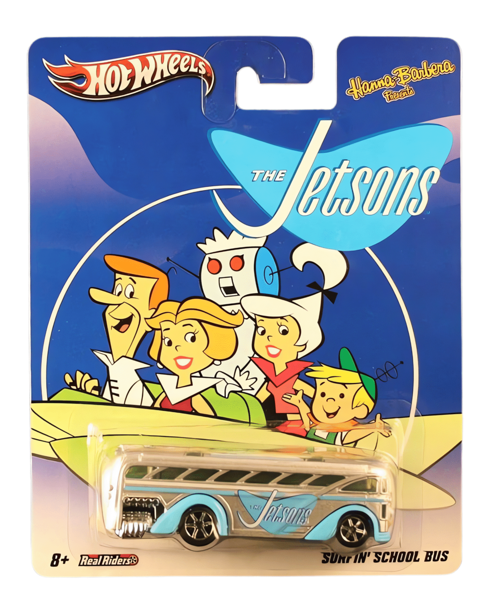 Hot Wheels Premium – The Jetsons Surf’n School Bus – La Primavera Collector's Store